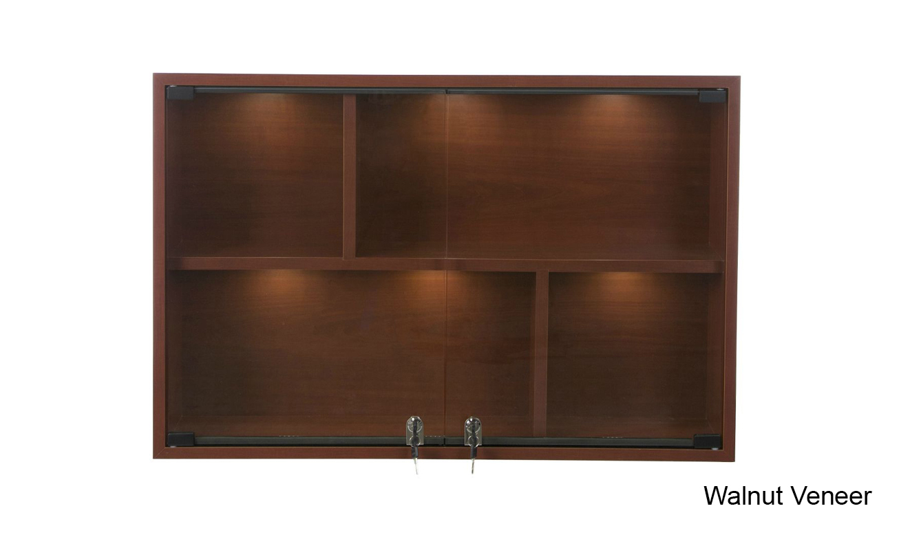 Lighted Wall Display Cases